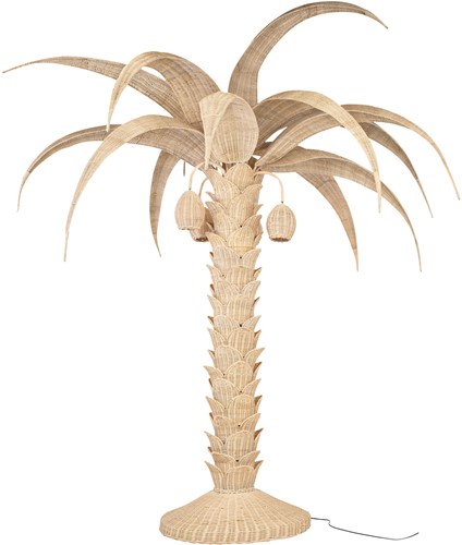 Palm Tree Lamp Rattan Versmissen
