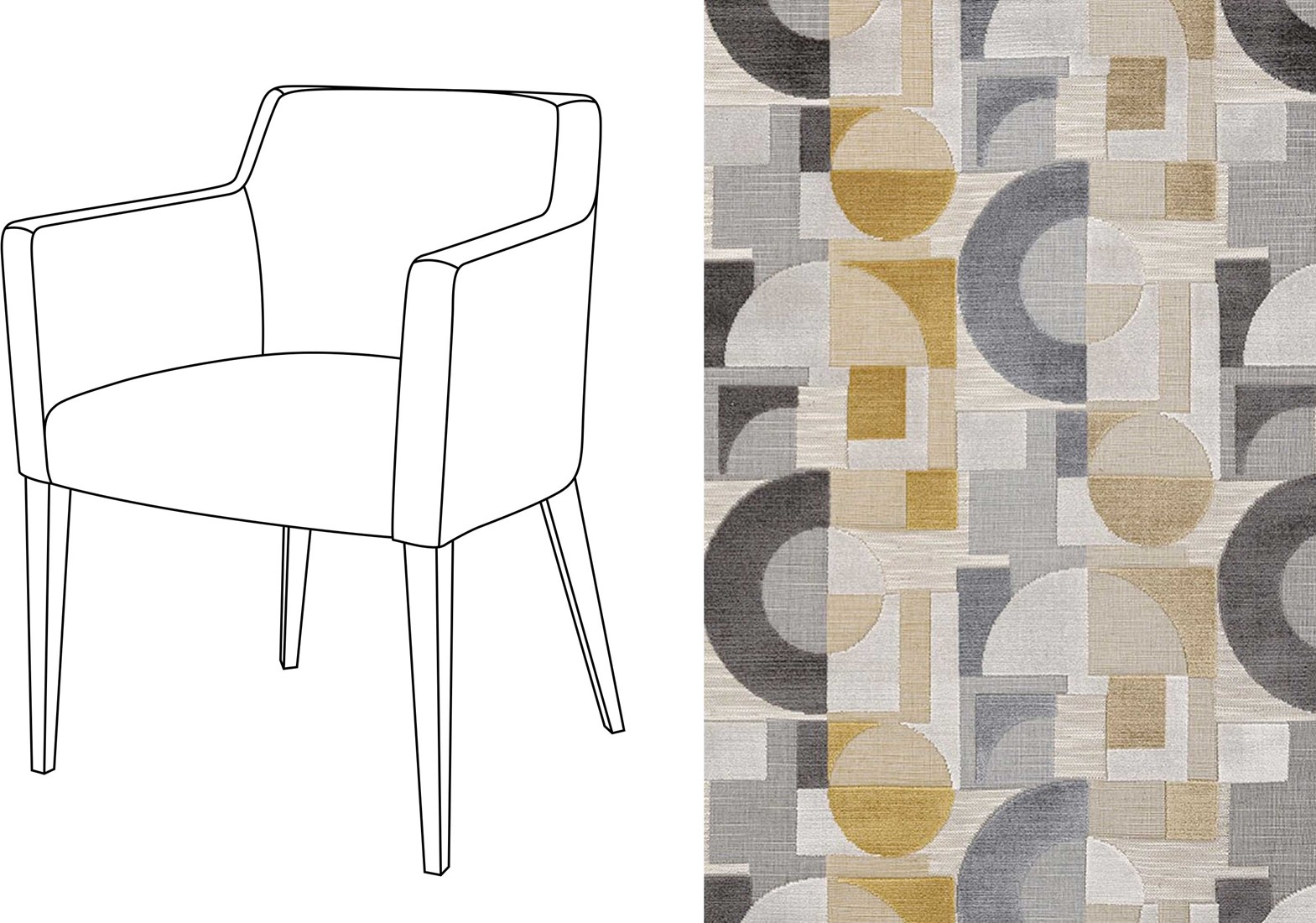 Jasy Armchair Arches-005 Versmissen