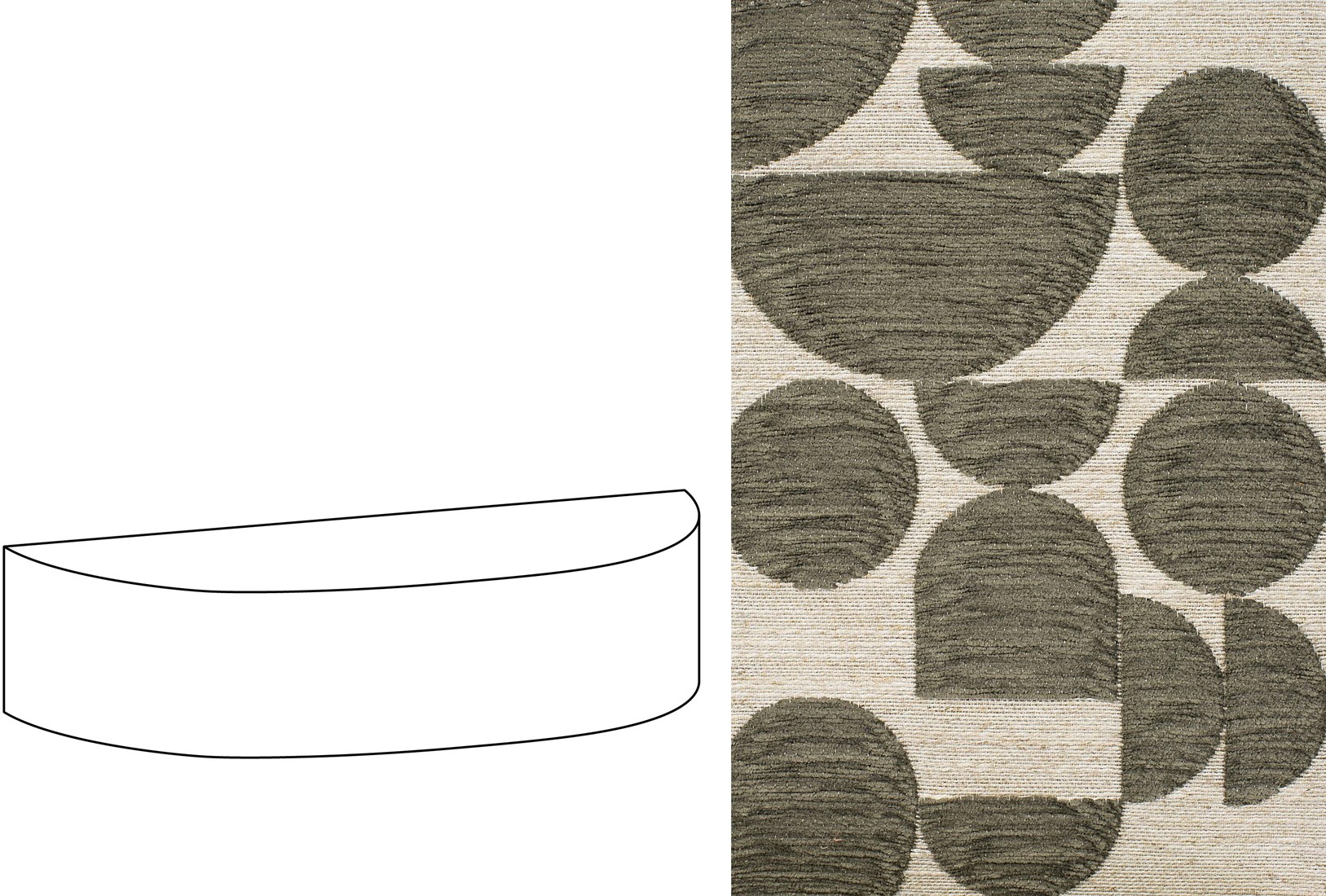 Mahé Half Round Seating Unit Dunes 002 Versmissen