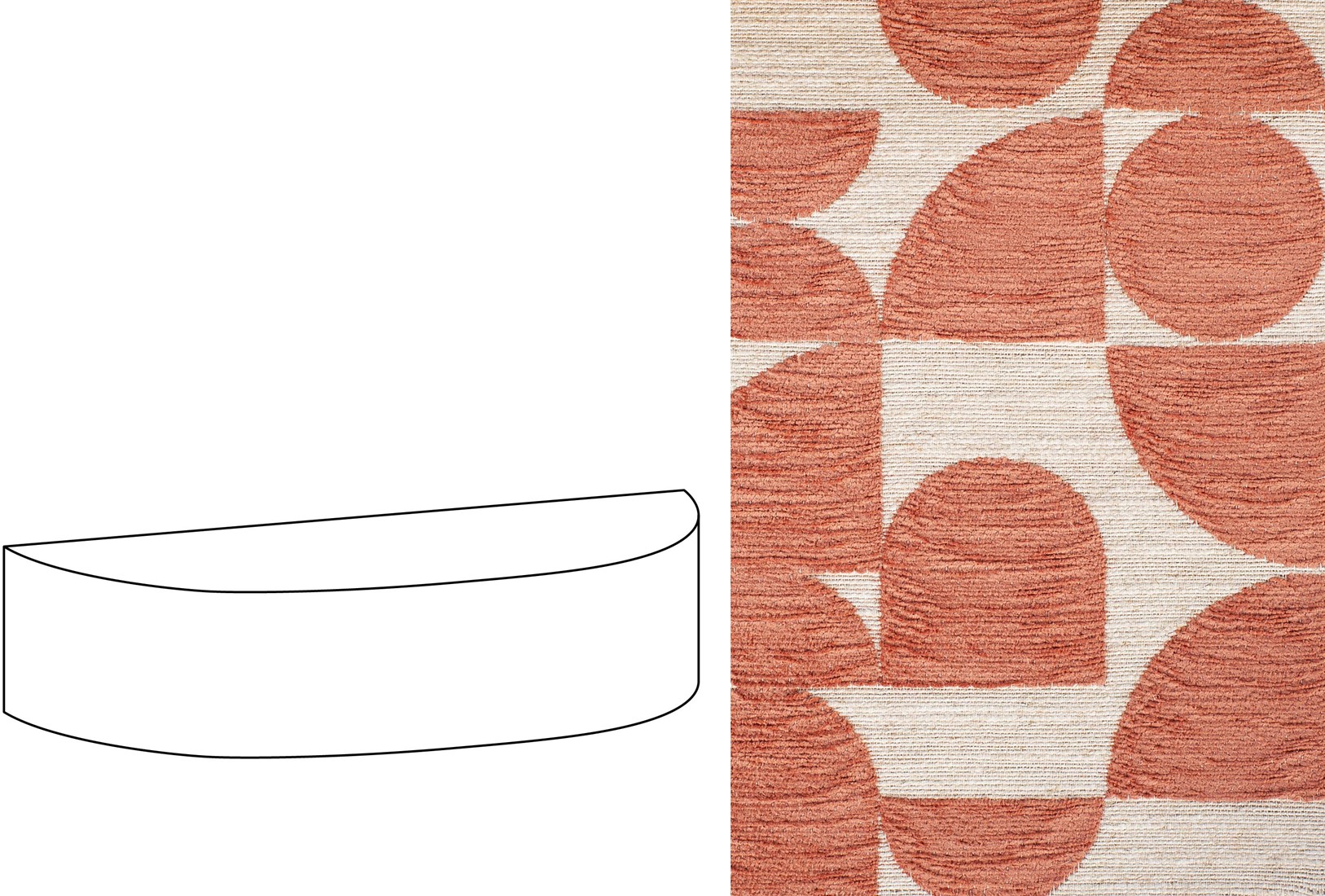 Mahé Half Round Seating Unit Dunes 004 Versmissen