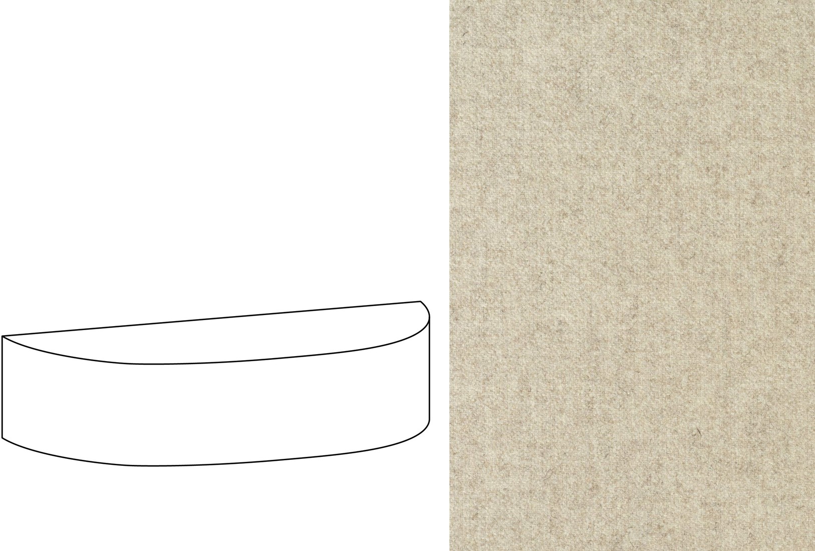 Mahé Half Round Seating Unit Facet 01 Versmissen