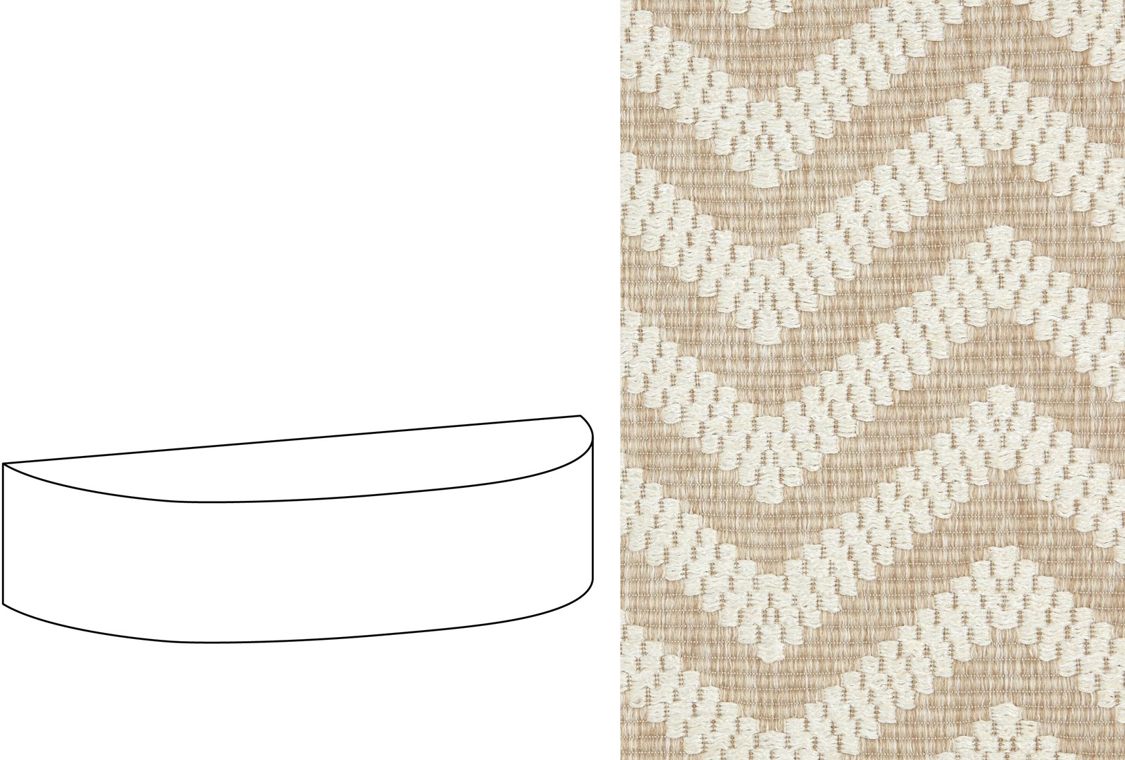 Mahé Half Round Seating Unit Marelle 07 Versmissen