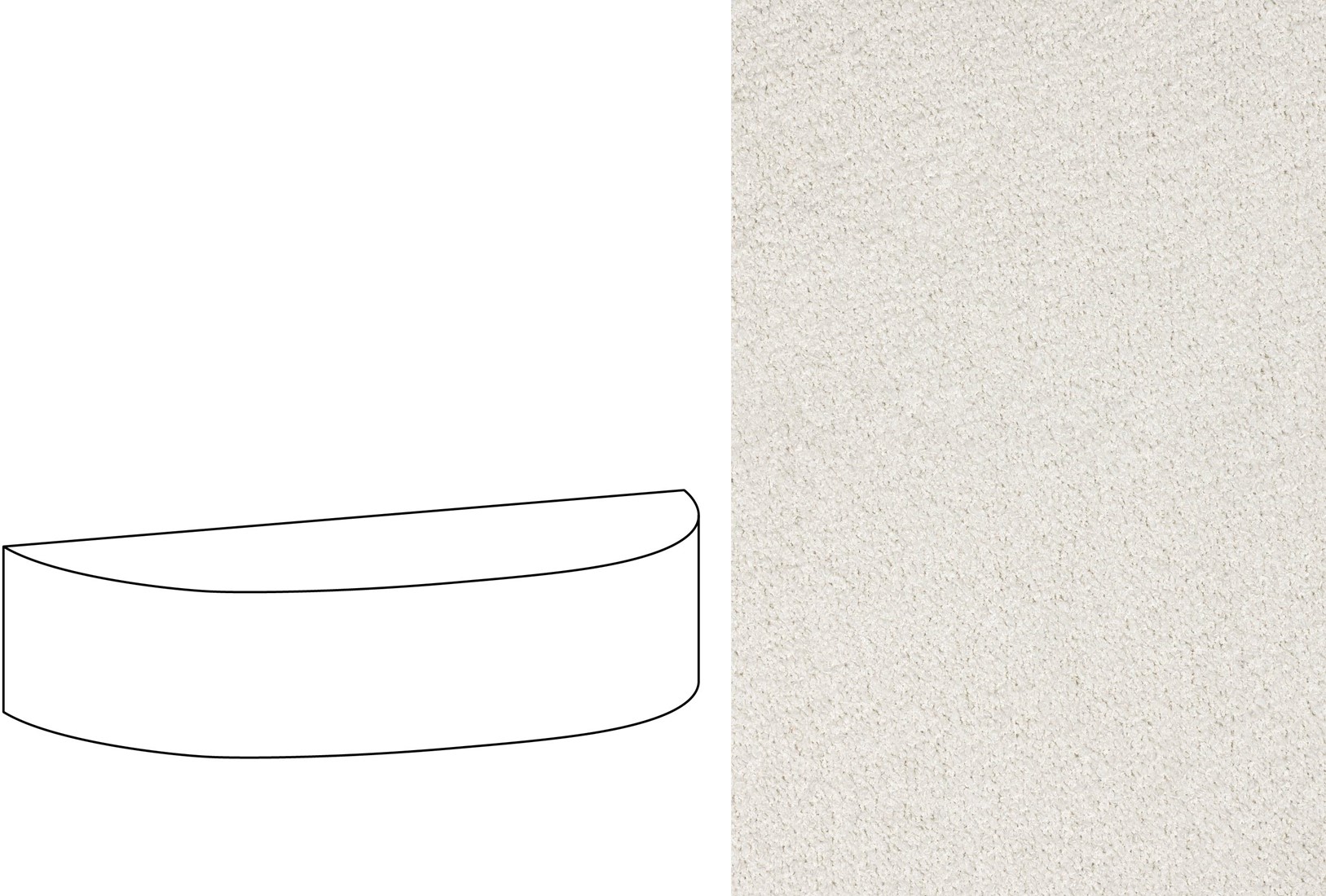 Mahé Half Round Seating Unit Nobu-01 Versmissen