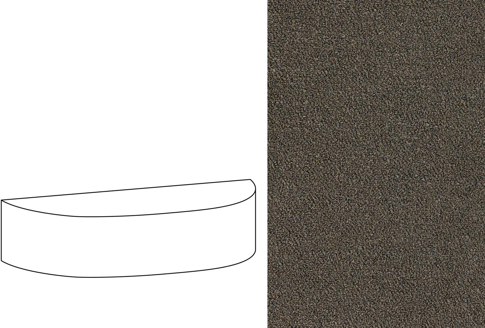 Mahé Half Round Seating Unit Nobu-08 Versmissen