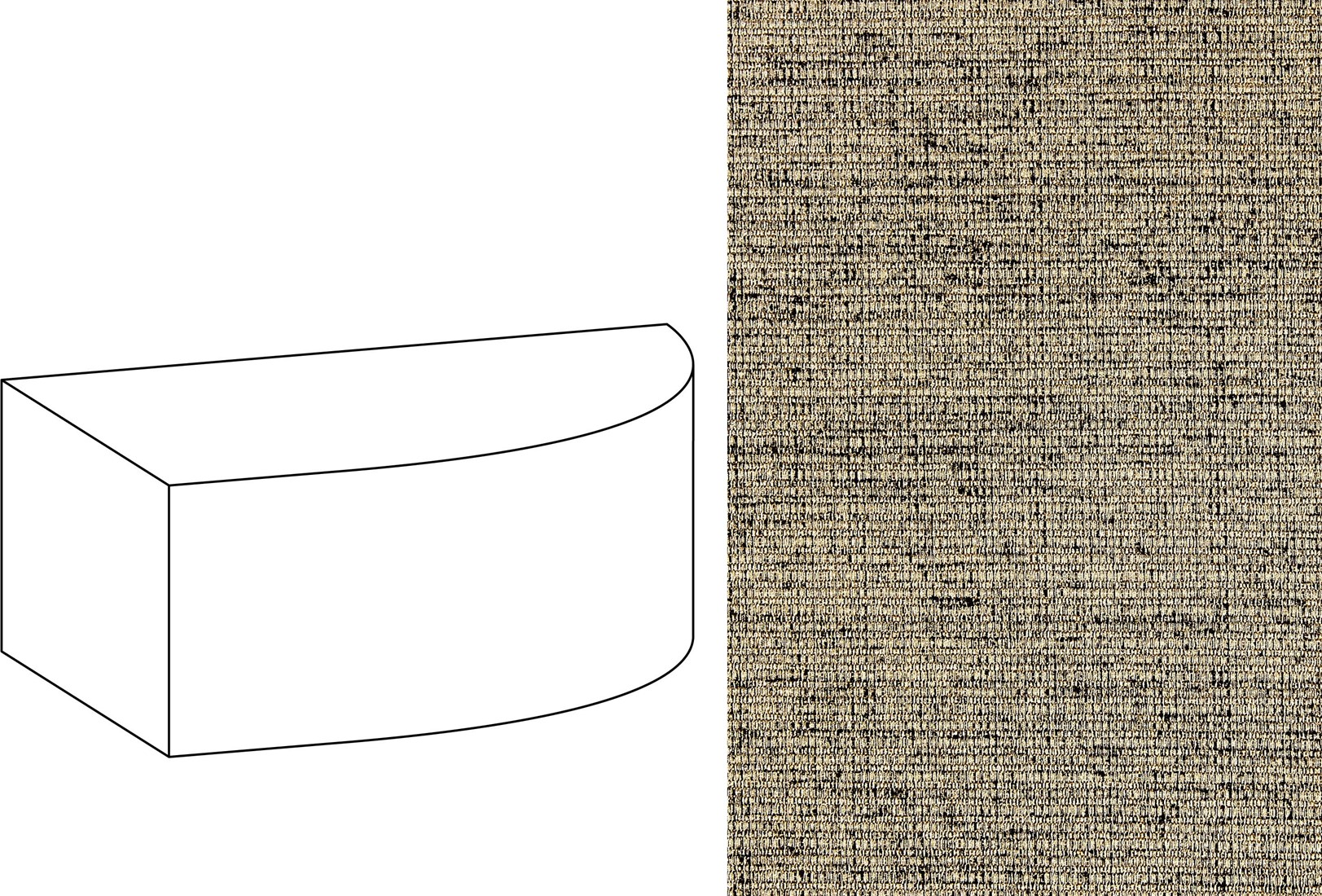 Mahé Quarter Round Seating Unit Right Shelley 01 Versmissen