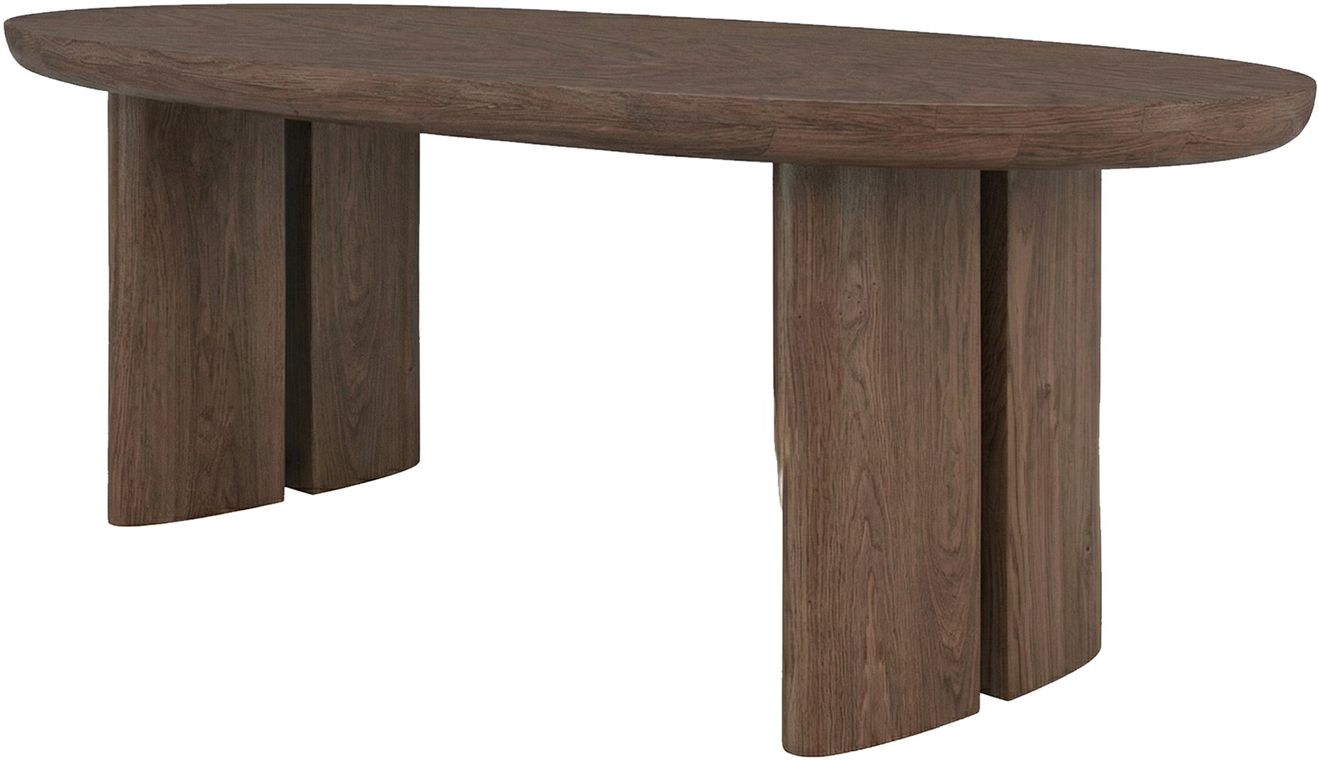 Durban Oval Dining Table Ash Grey Versmissen