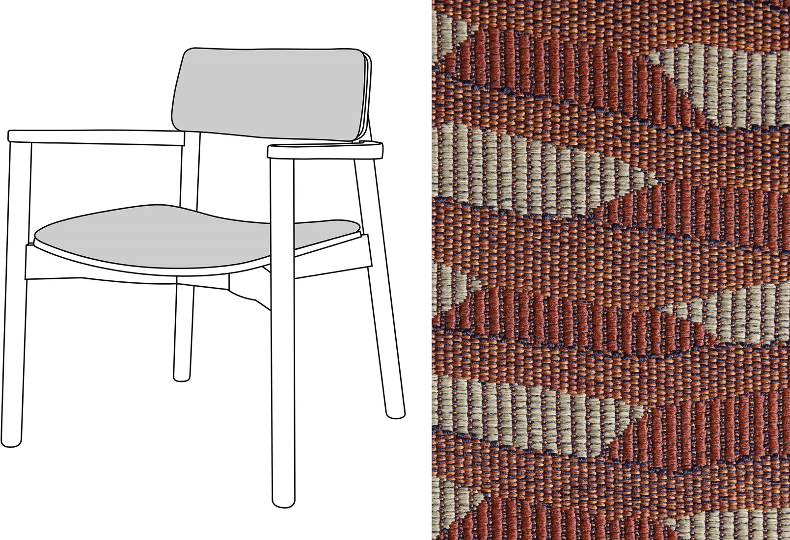 Mine Chair Uph. Escala 02 Versmissen